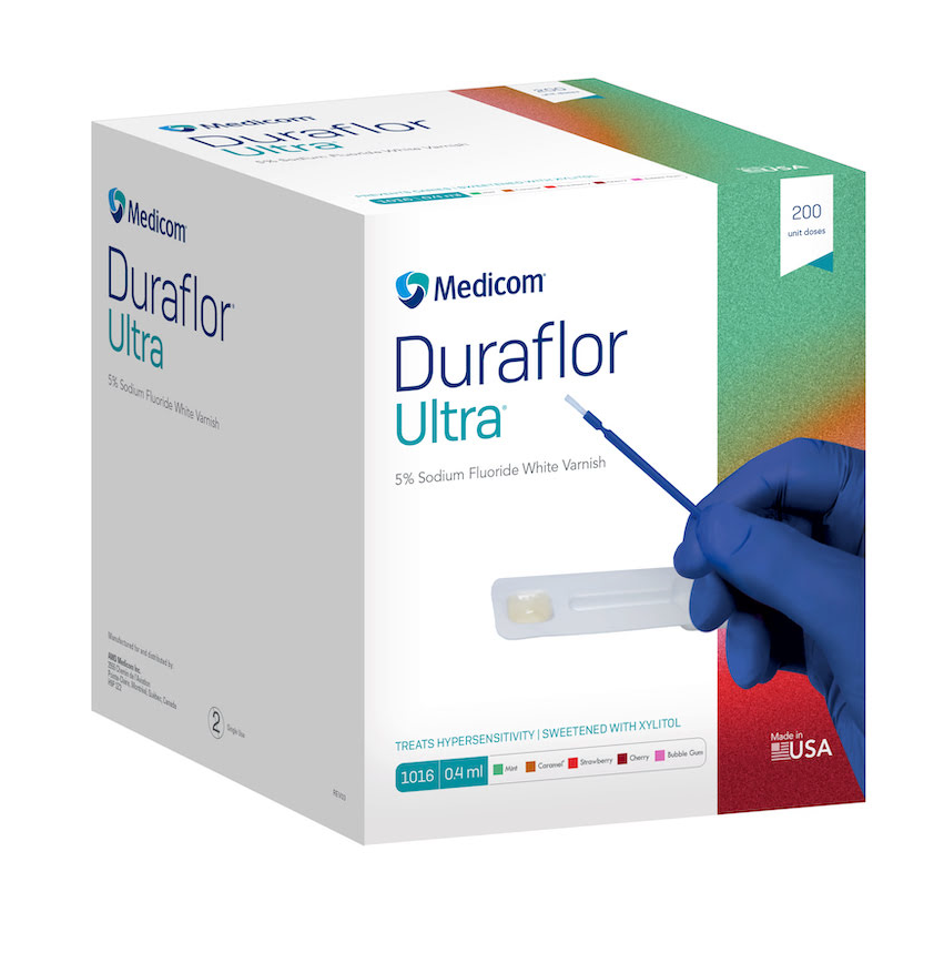 Duraflor® Ultra™ White 5% Sodium Fluoride Varnish – Unique Dental ...