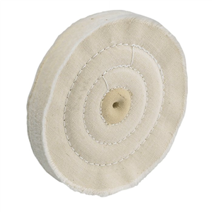 White Muslin Buff (4"x42ply) 12/pkg – Unique Dental Supply Inc.