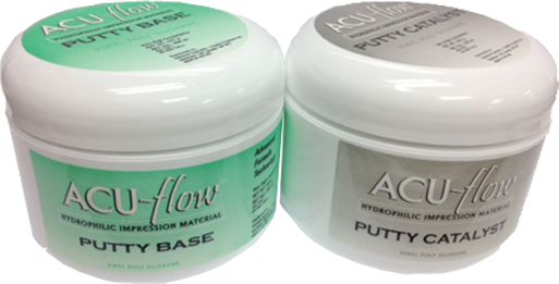 ACU-FLOW Putty Base & Catalyst – Unique Dental Supply Inc.