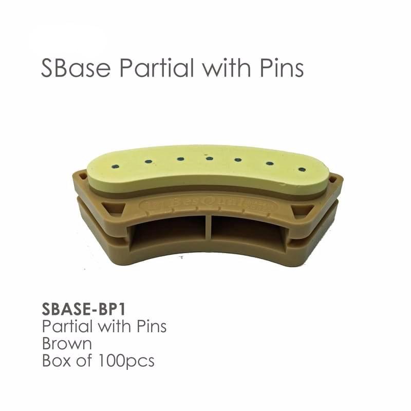 SBase Quad Partial - Stone Base Pack/100 pcs – Unique Dental Supply Inc.