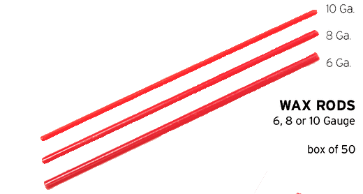 Wax Rods Box of 50 – Unique Dental Supply Inc.